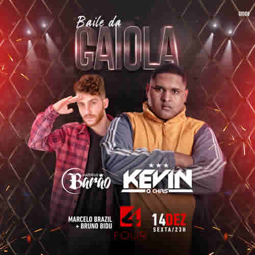 Baile da Gaiola nesta sexta-feira na Four